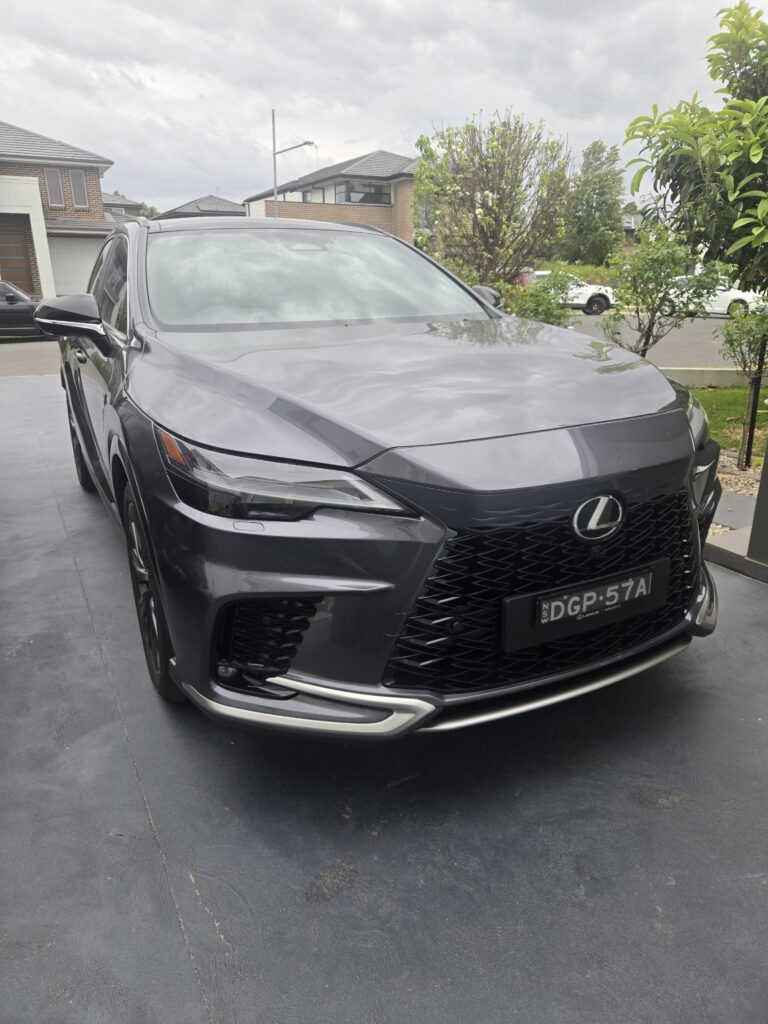 2025 Lexus RX - grey - P.V.A
