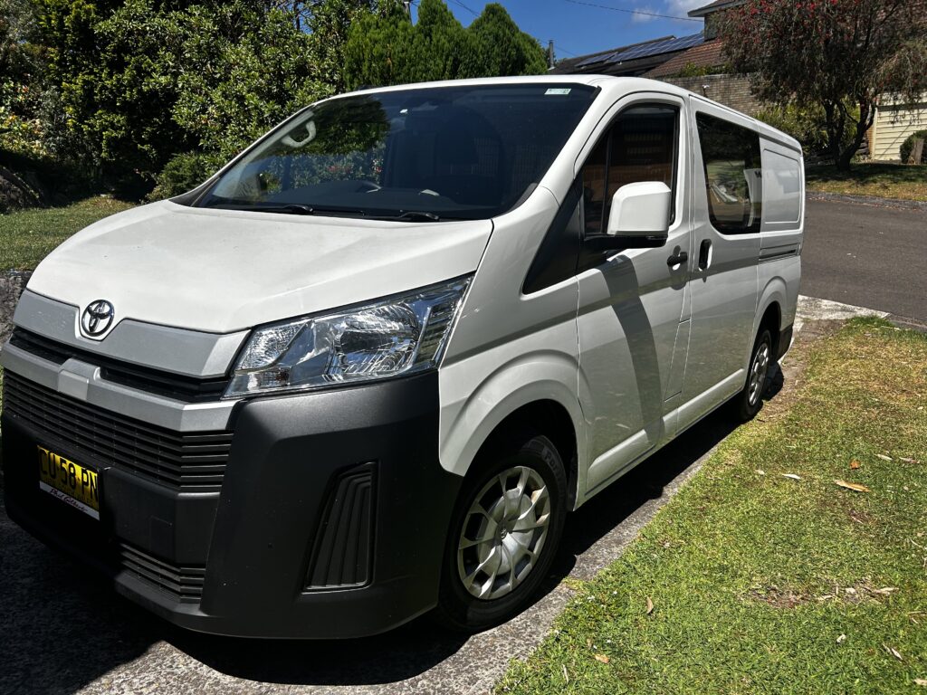 2019 Toyota Hiace - White - P.V.A
