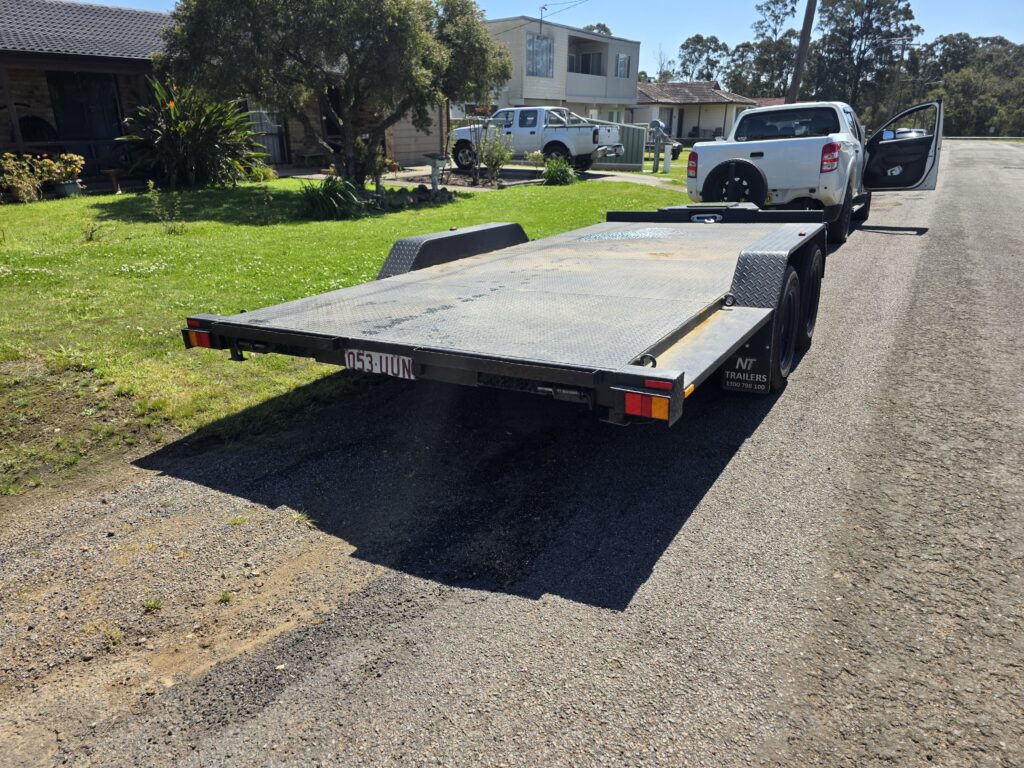 2024 NT Trailers Custom Car Trailer. - Black - P.V.A
