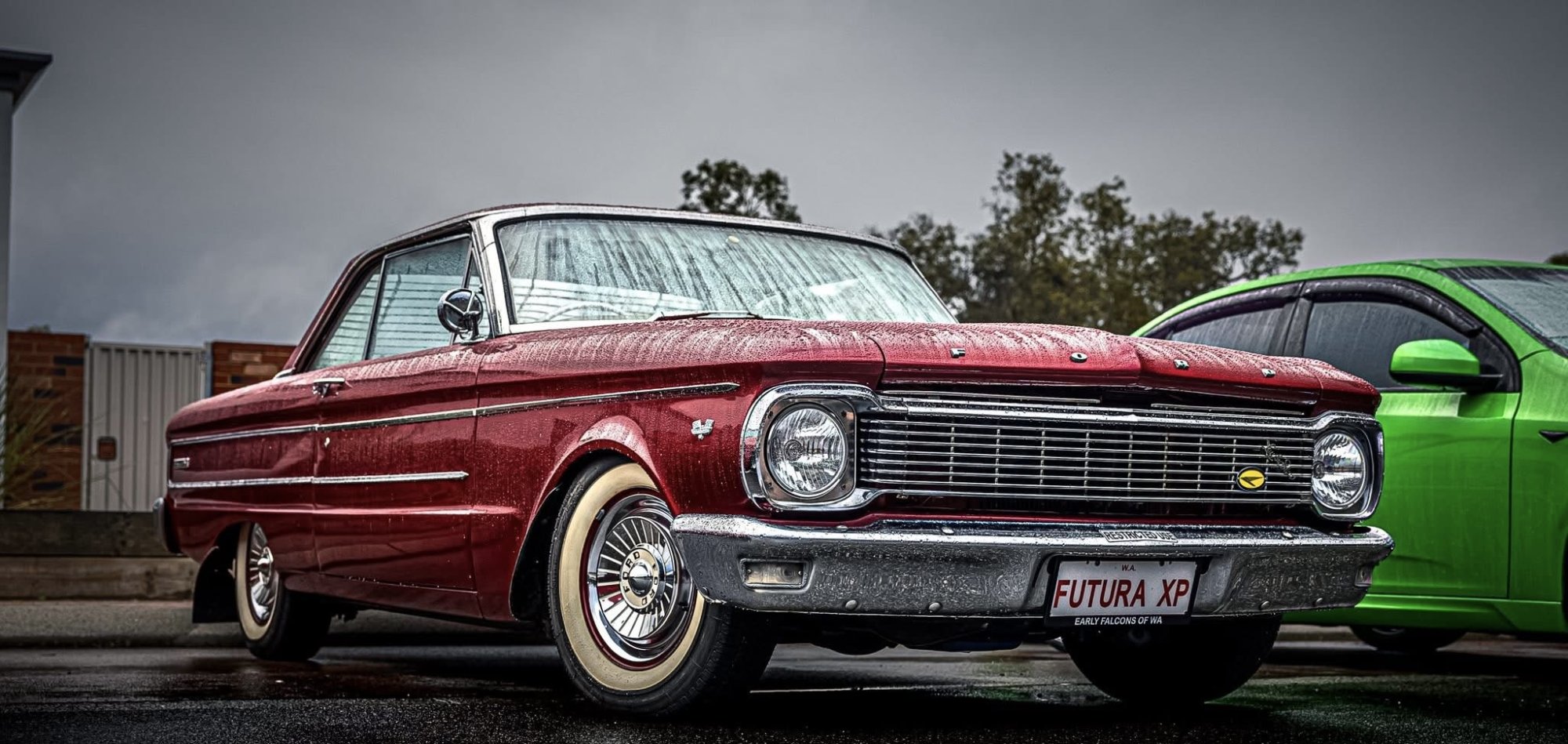 1966 Ford Falcon - Maroon - P.V.A