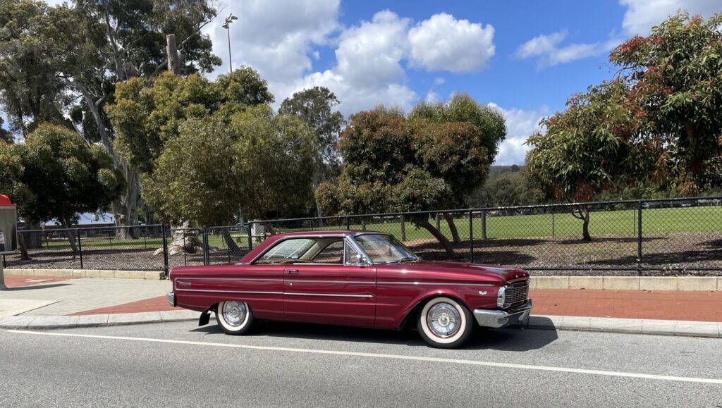 1966 Ford Falcon - Maroon - P.V.A